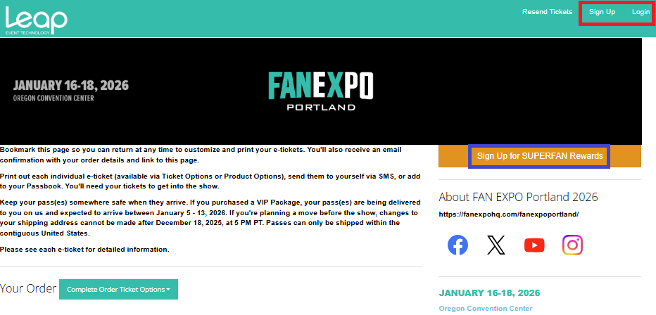 How does SUPERFAN Rewards work? – FAN EXPO Portland
